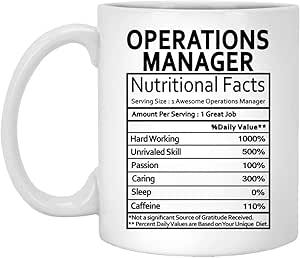 Amazon.com: Operations manager coffee mug - operations manager gifts ...