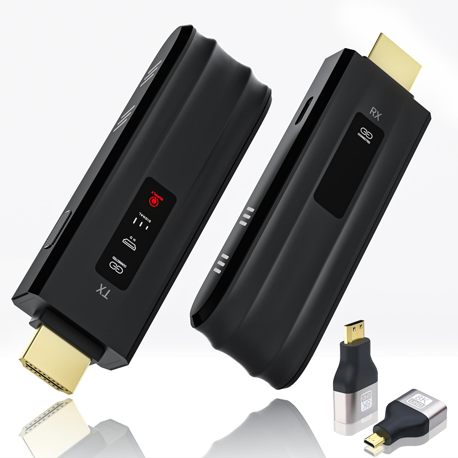 Amazon.com: Lemorele Wireless HDMI Transmitter and Receiver Portable ...