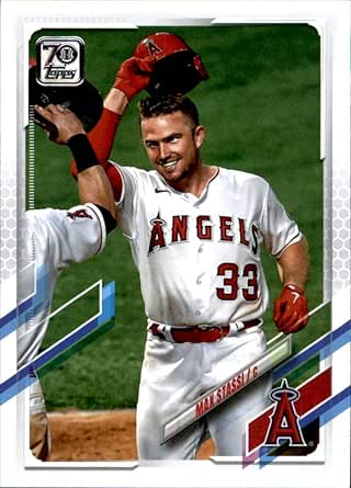 Amazon.com: 2021 Topps #168 Max Stassi Los Angeles Angels Baseball Card ...