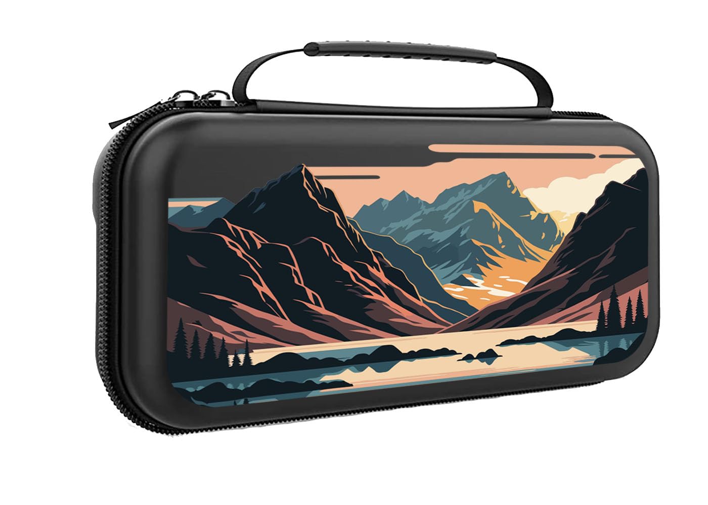 Amazon.com: Mountain Switch Case For Nintendo Switch OLED/Switch Lite ...
