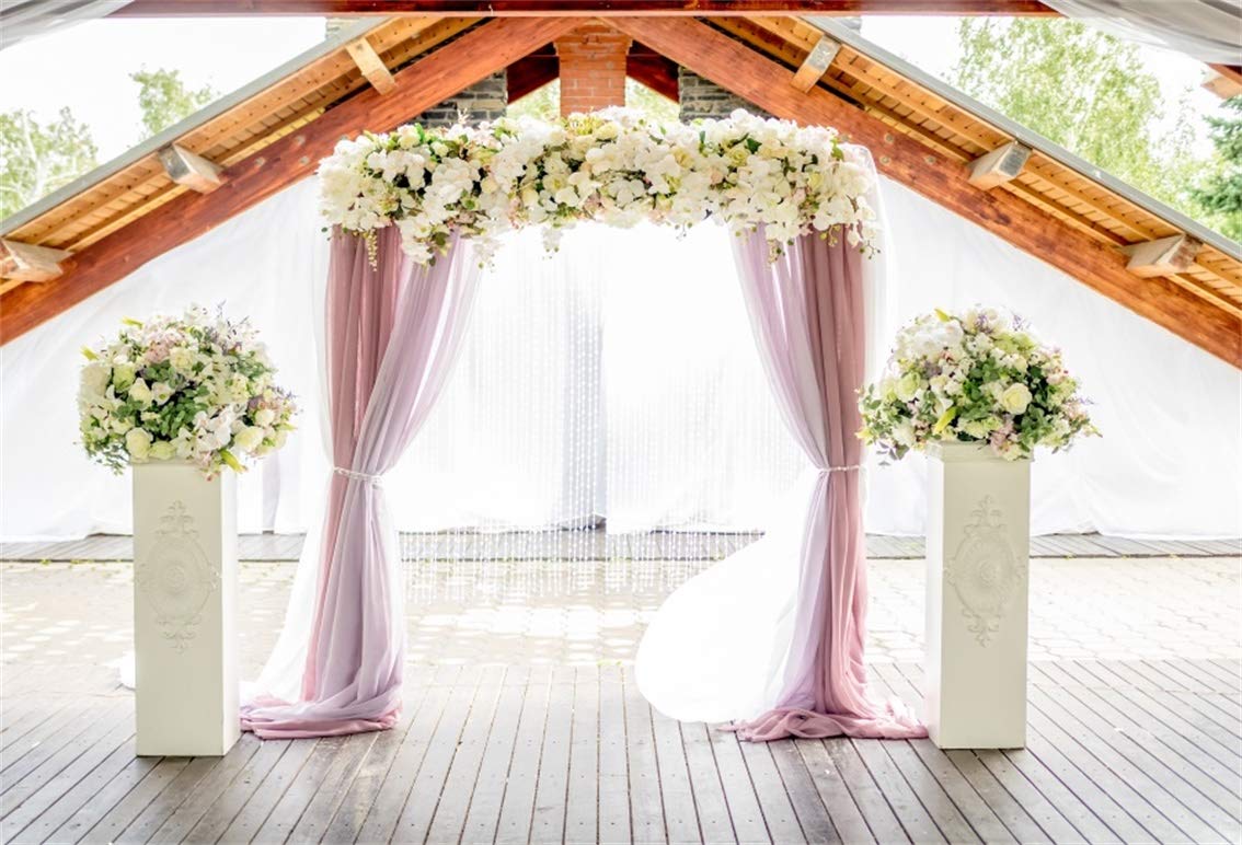 Wedding Chapel Backgrounds Church Wedding Stock Illustrations