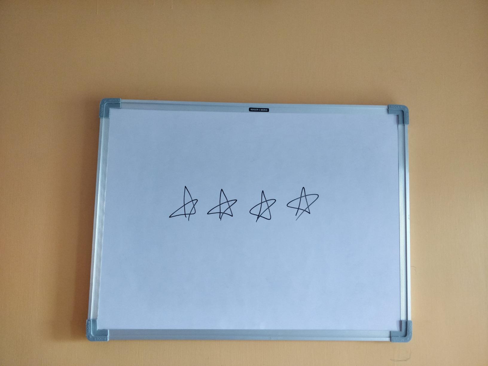 Roger & Moris Anodized Aluminum Framed Whiteboard - Versatile 3x3 Ft ...