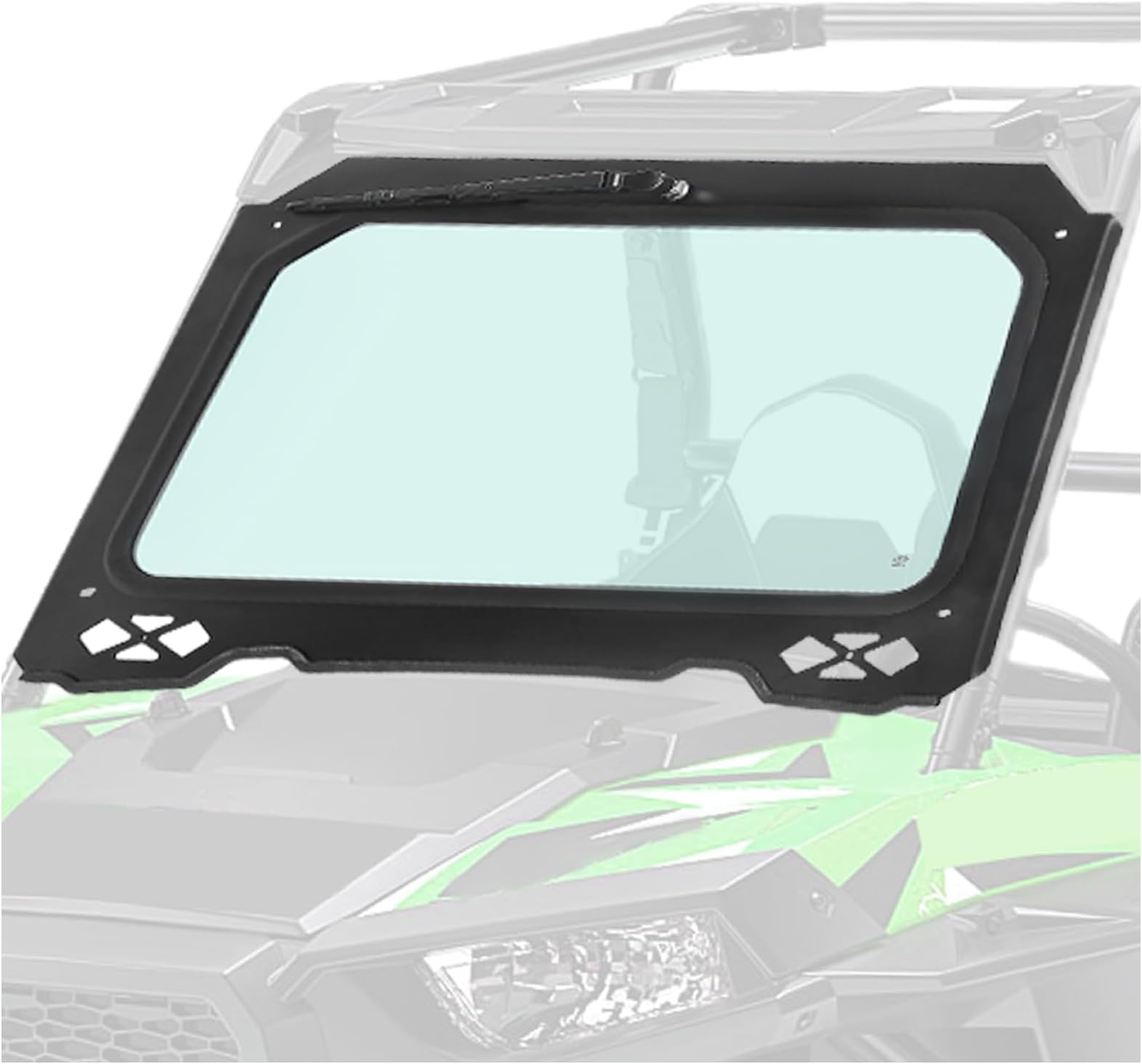 Amazon.com: Polaris 2889019 Glass Full Vented Windshield 2020-2023 RZR ...