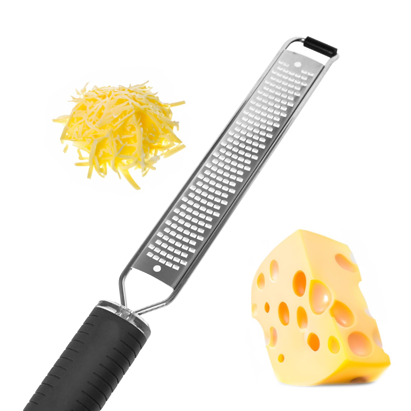 Snapklik.com : Cheese Grater Hand Grater, Lemon Zester & Vegetable ...