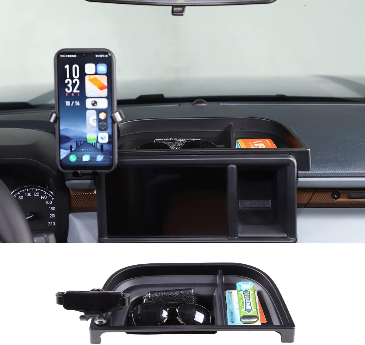 Amazon.com: Auto Dashboard Storage Box Organizer Holder Tray Compatible ...