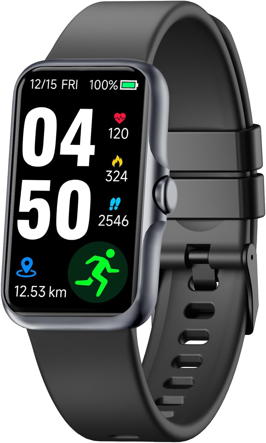 Amazon.com: Health Fitness Tracker with 24/7 Heart Rate and Blood ...