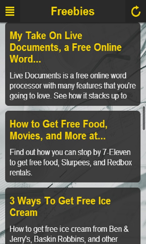 Freebies - App on Amazon Appstore