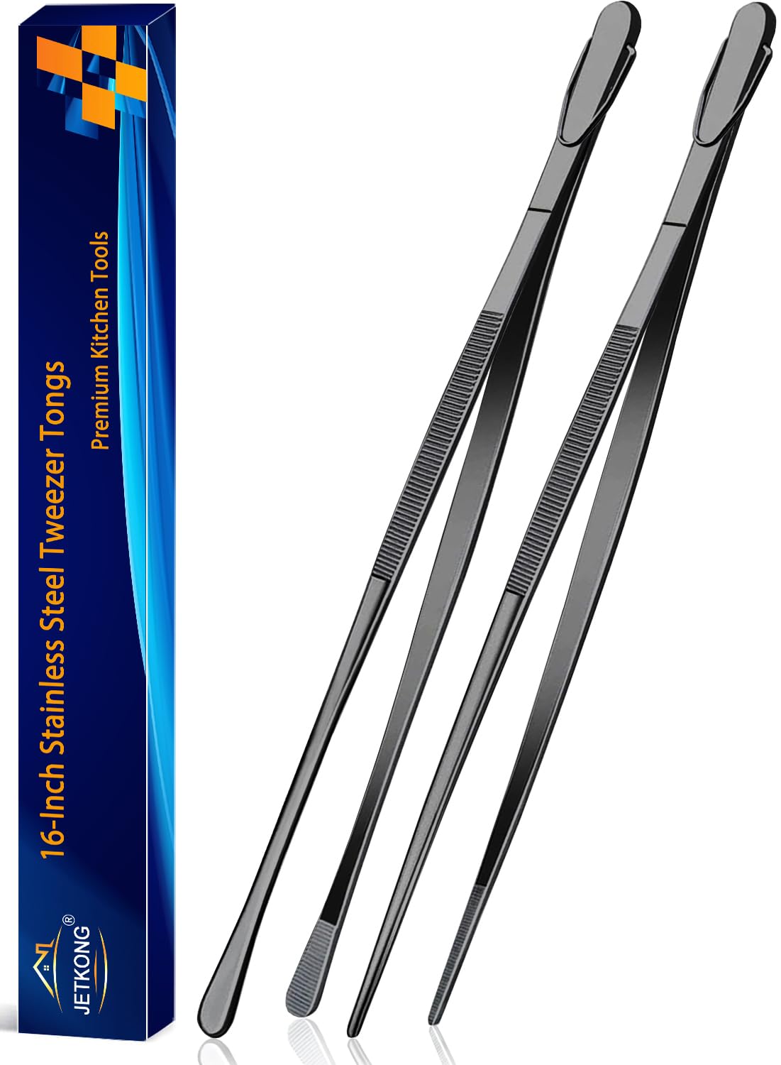 Snapklik.com : JETKONG 2 Pcs 16-Inch Heavy Duty Plating Tongs, Extra ...