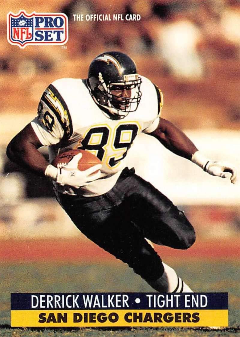 Amazon.com: 1991 Pro Set Football Card #648 Derrick Walker RC Rookie ...
