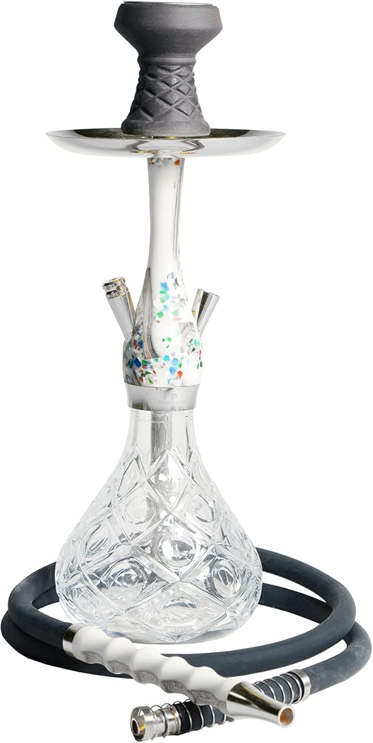 Amazon.com: Hookah Set with Silicone Hose Bowl Tongs Mouth Tips ...