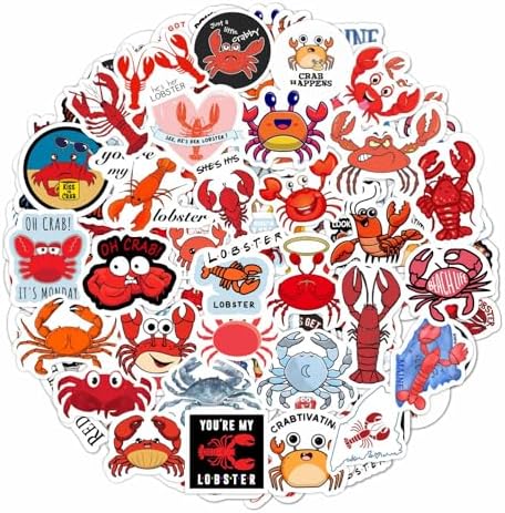 Amazon.com: Lobster Sticker Decal Vinyl Small Waterproof for Water ...