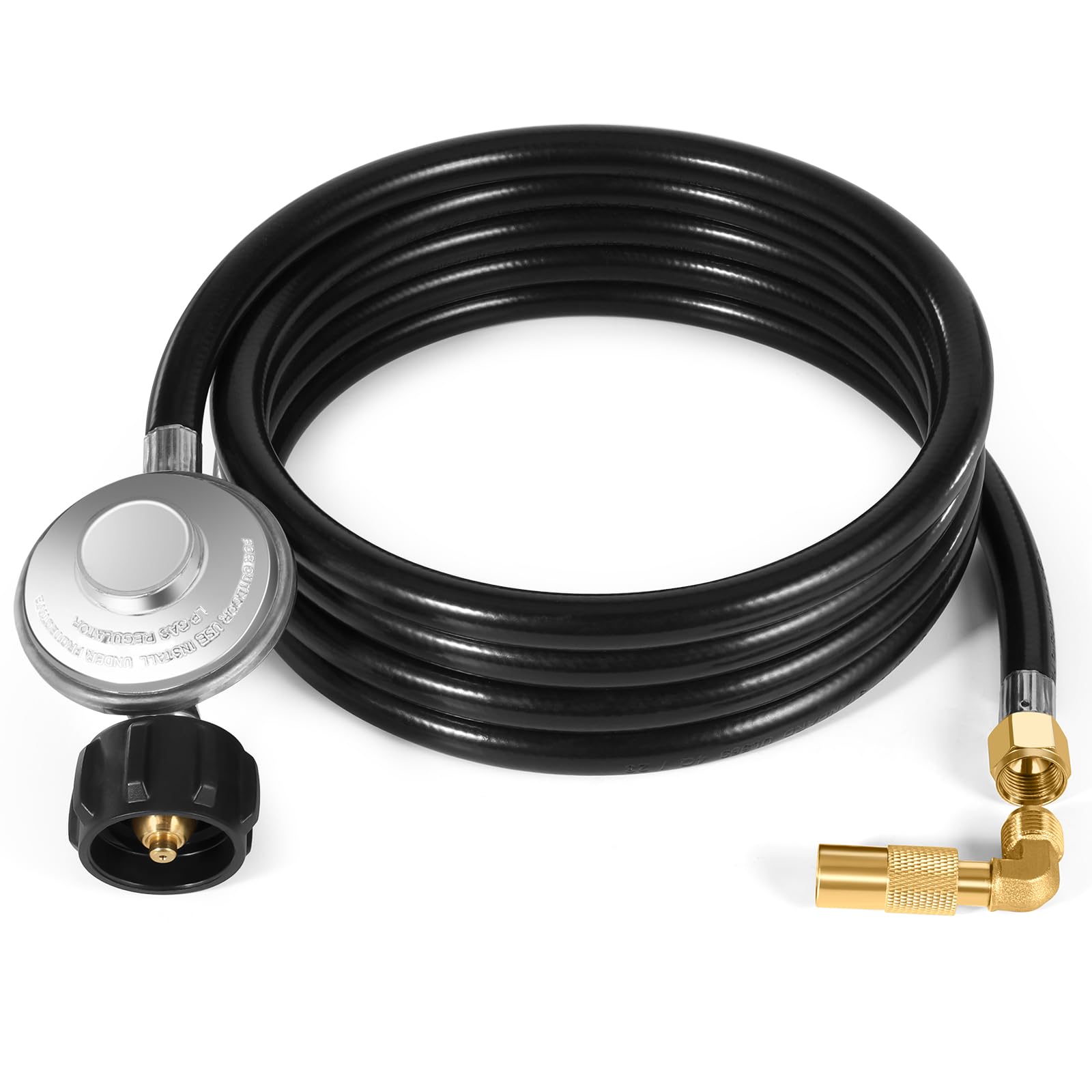 Snapklik.com : WADEO 10FT Propane Regulator And Hose, QCC1 Propane ...