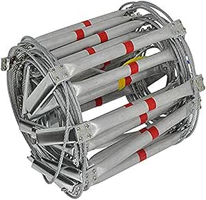 Rope Ladder,Safety Ladder,Portable Emergency Escape Ladder 3 Swire Rope ...
