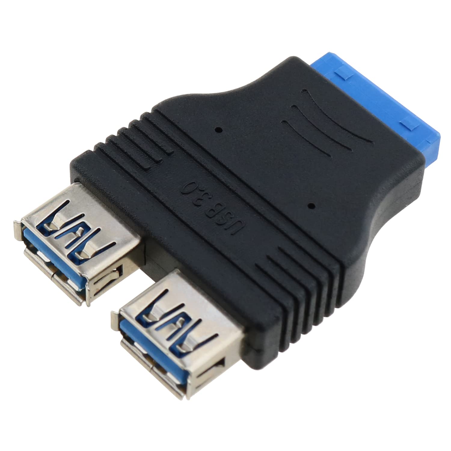 Amazon.com: E-outstanding 20 Pin USB 3.0 Header Female to Dual USB 3.0 ...