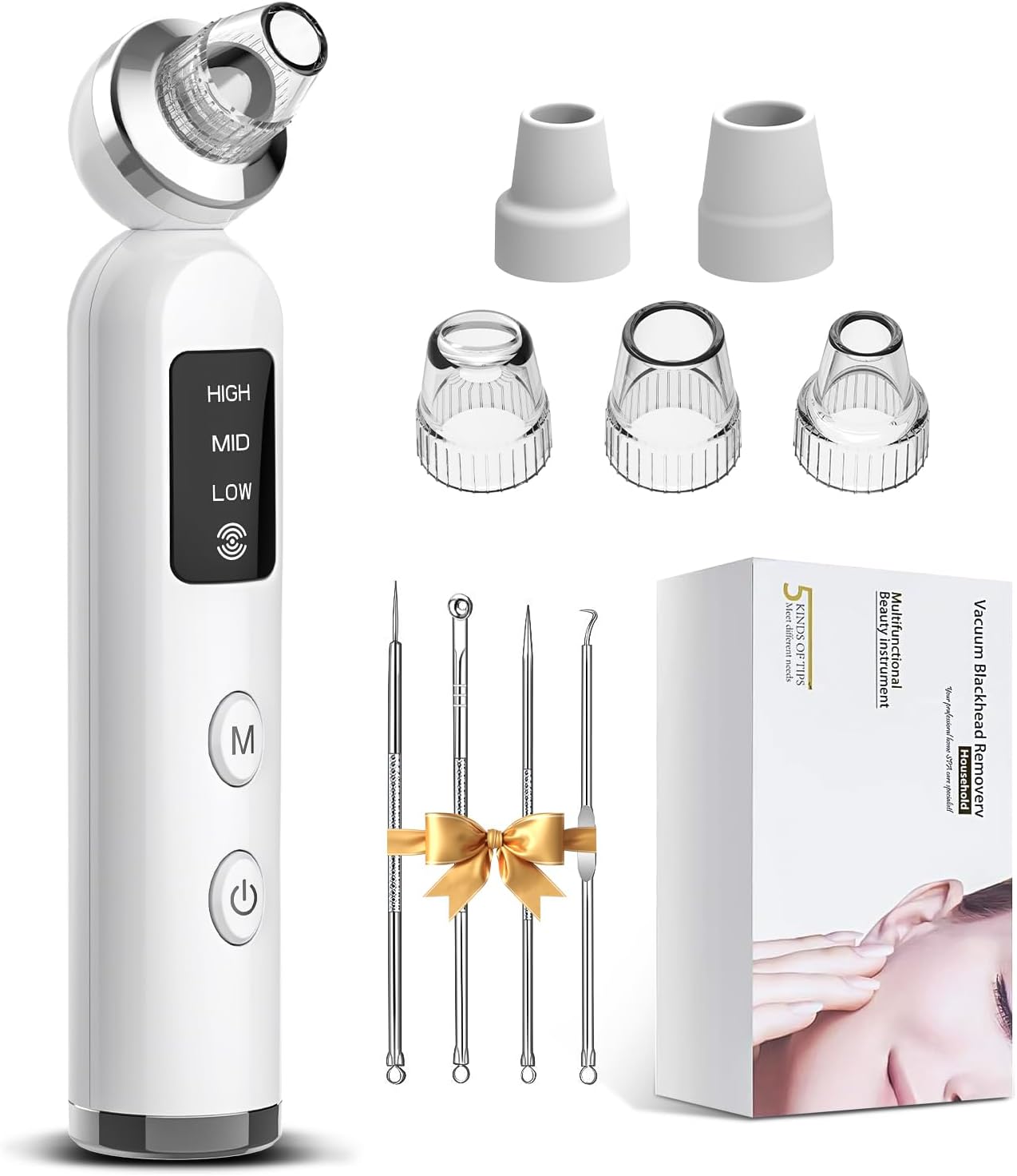 Amazon.com: VitalEveRev Blackhead Remover Pore Vacuum – Electric Pore ...