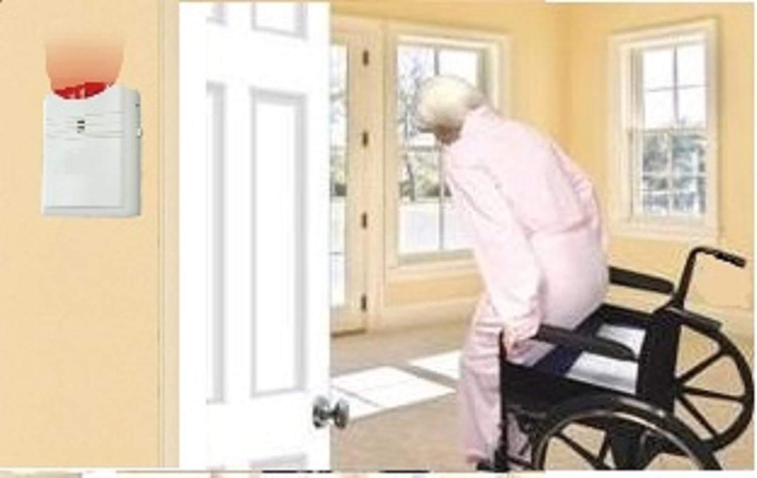 Wireless Chair Paging Alarm and Cordfree Sensor Pad : Amazon.co.uk ...