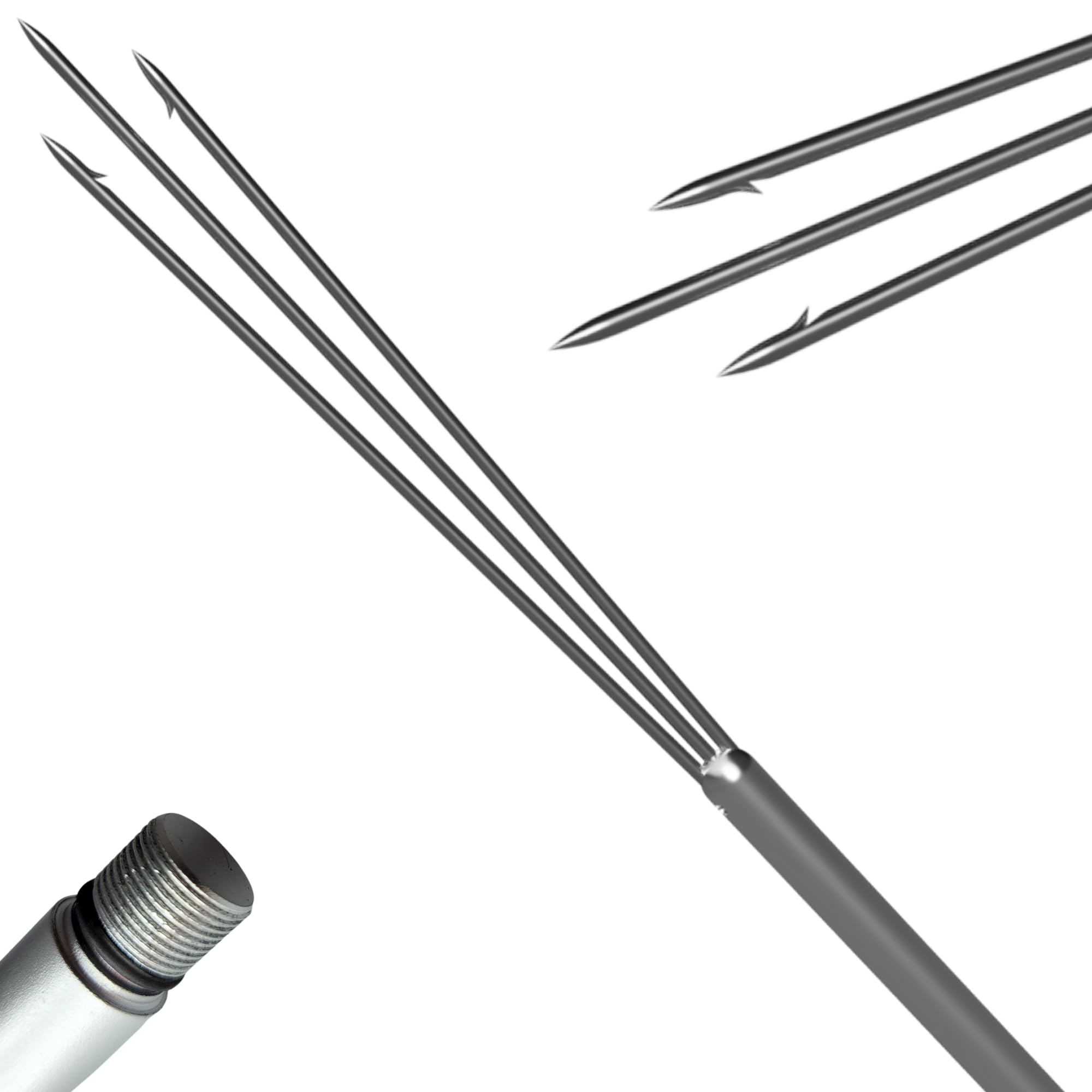 Amazon.com: 6.5" Replaceable Spear Tip for Aquatic Hunt Pro Spears – in ...