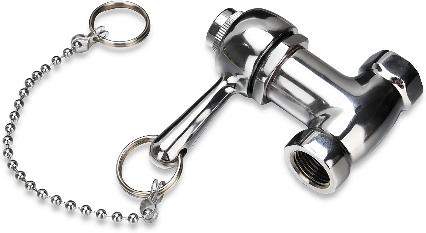Watflow Self-Closing Heavy Duty Shower Valve with Pull Chain, Chrome ...