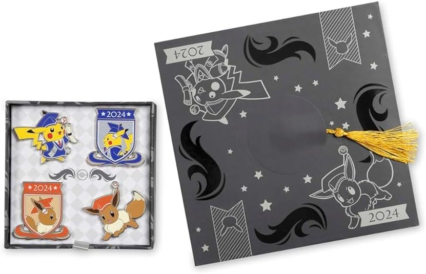 Amazon.com: Pokemon Pokémon Center: Graduation Pikachu & Eevee 2024 ...