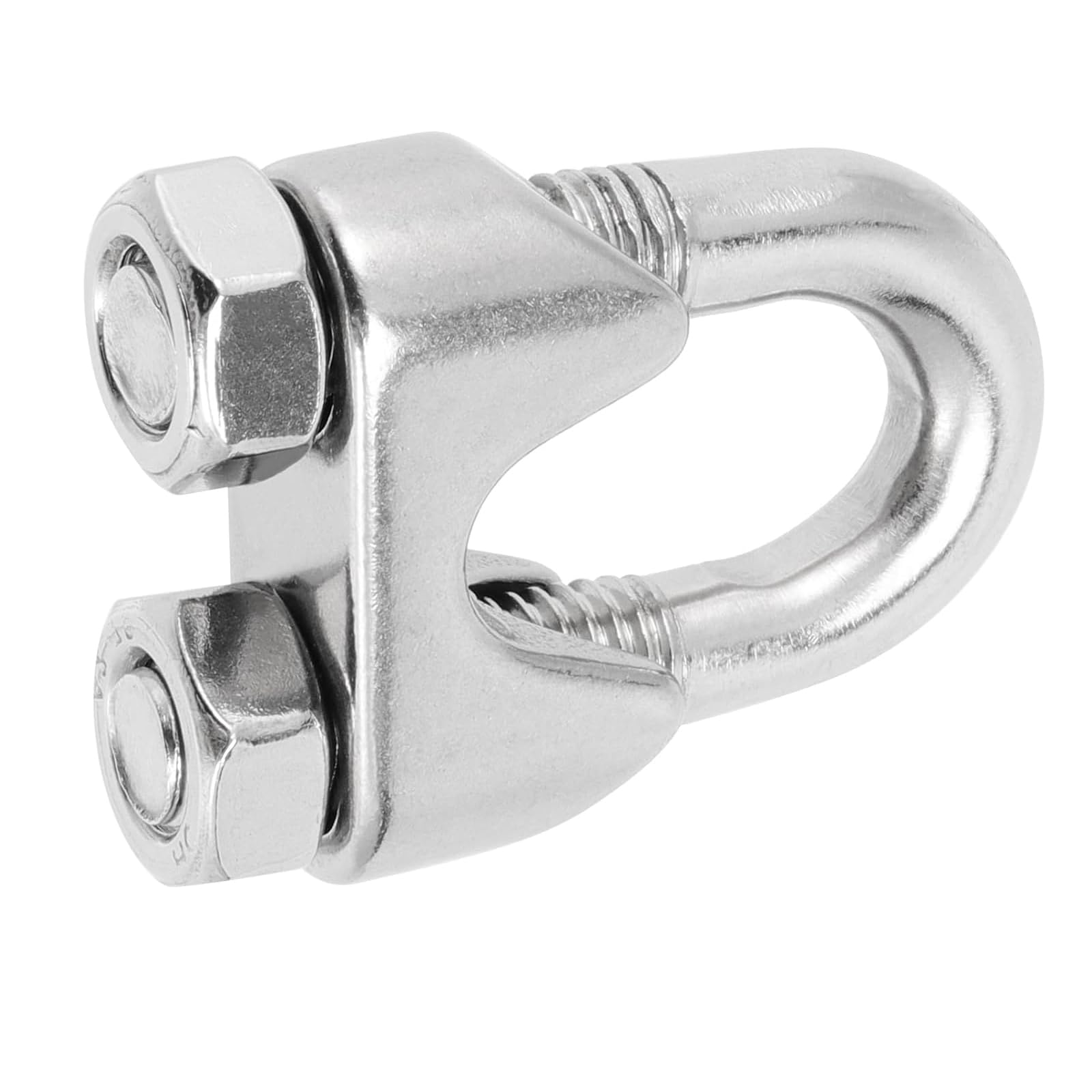 Snapklik.com : 10 PCS M12 Wire Rope Cable Clip Clamps 1/2 Inch, Heavy ...