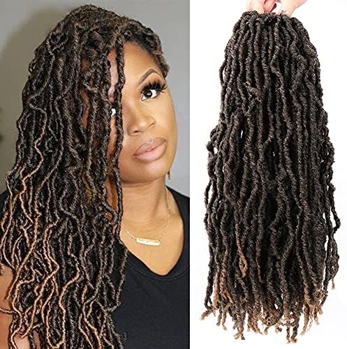 Amazon.com : 18 Inch New Faux Locs Crochet Hair Soft Locs Crochet Hair ...