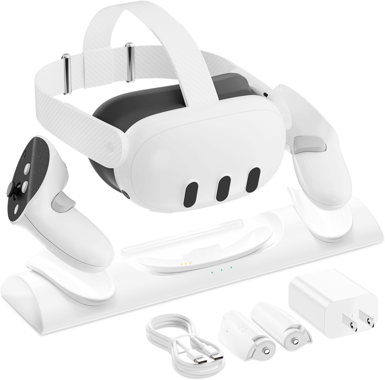 Amazon.com: Charging Dock for Meta Quest 3 and Meta Quest 3 Controllers ...