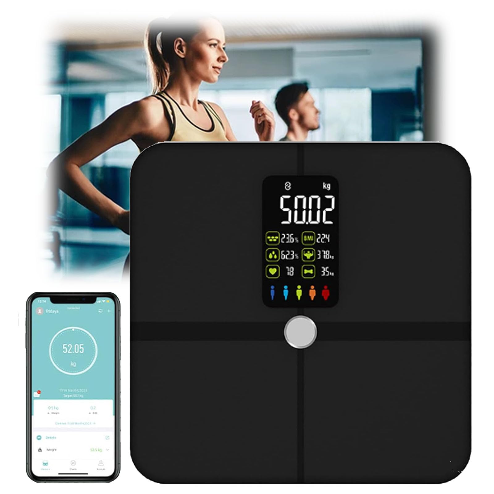 Oxiline Scale X Pro Smart Scale 2024 New Oxiline Scale | Desertcart INDIA
