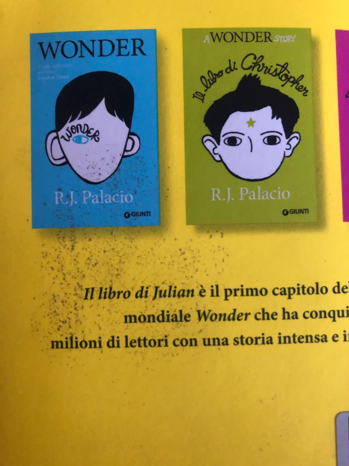 Il libro di Julian. A Wonder story : Palacio, R. J., Orcese, Alessandra ...