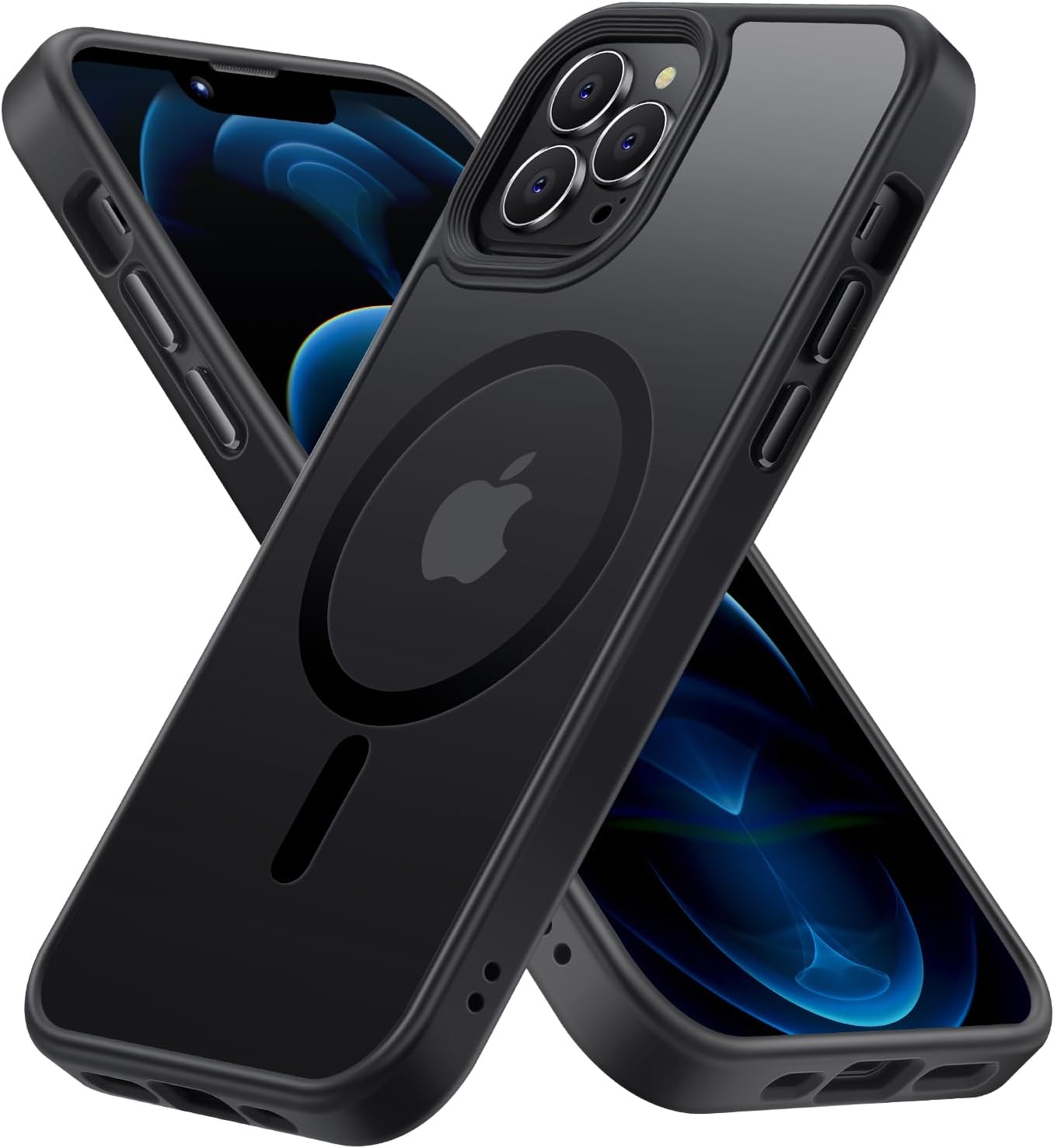 Amazon.com: Gyizho Magnetic Case for iPhone 12 Pro Max Case, [Military ...