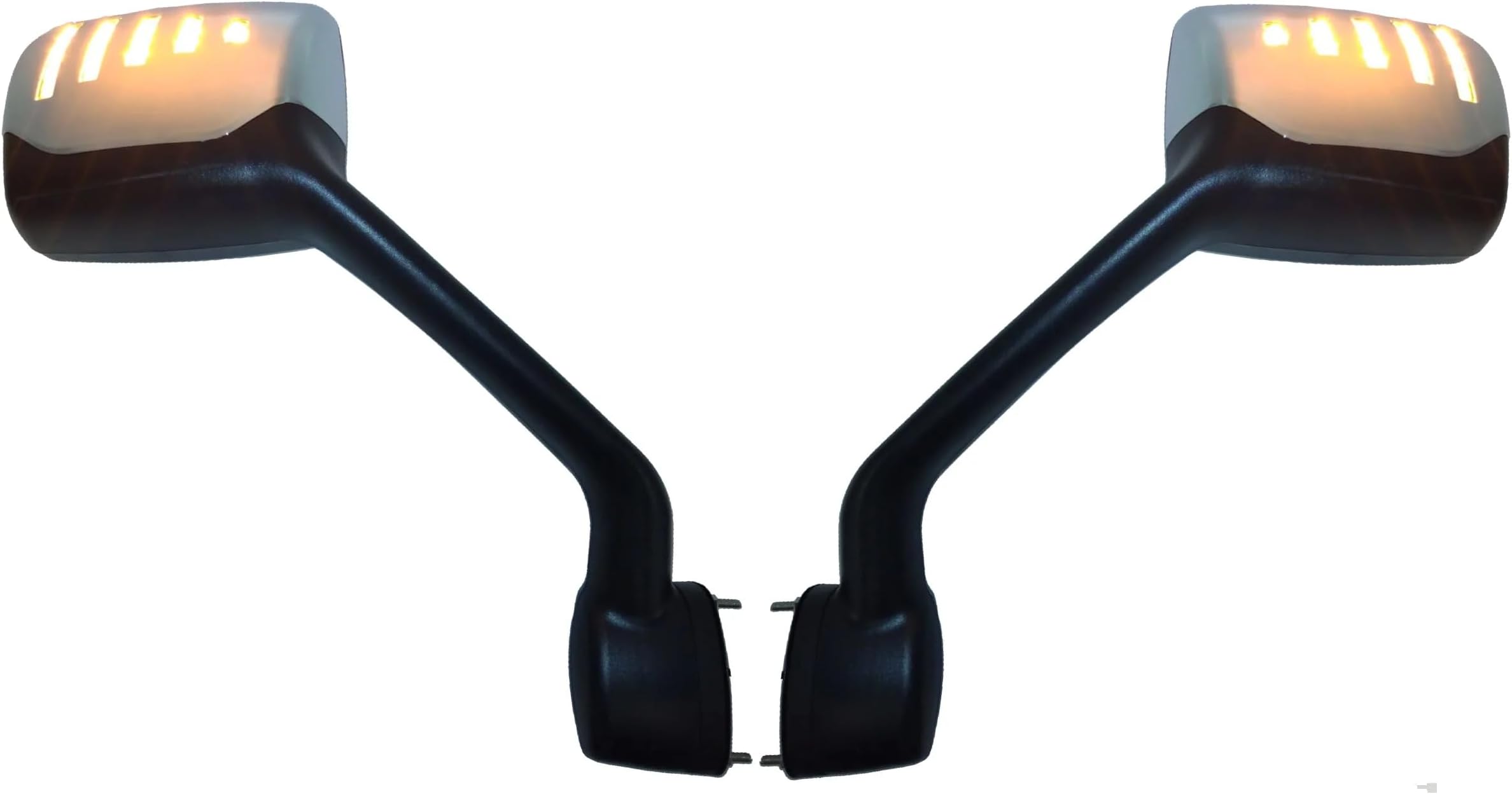 Amazon.com: LEAVAN Black Hood Mirrors Fit for KENWORTH T680 (2013-2020 ...