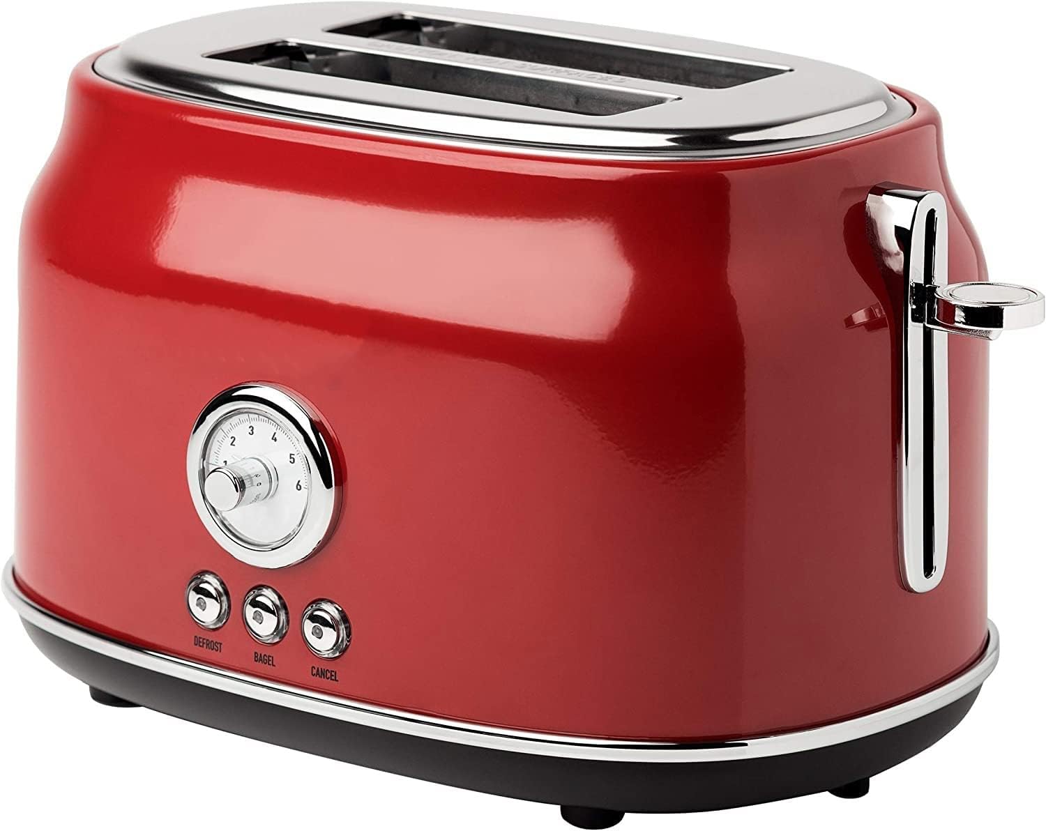 Amazon.com: 2 Slice Wide Slot Toaster, Stainless Steel, With Push ...