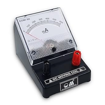 OM® Meters EDM-80 Desk Stand Analog 0-600mA DC Milli Ammeter | Ampere ...