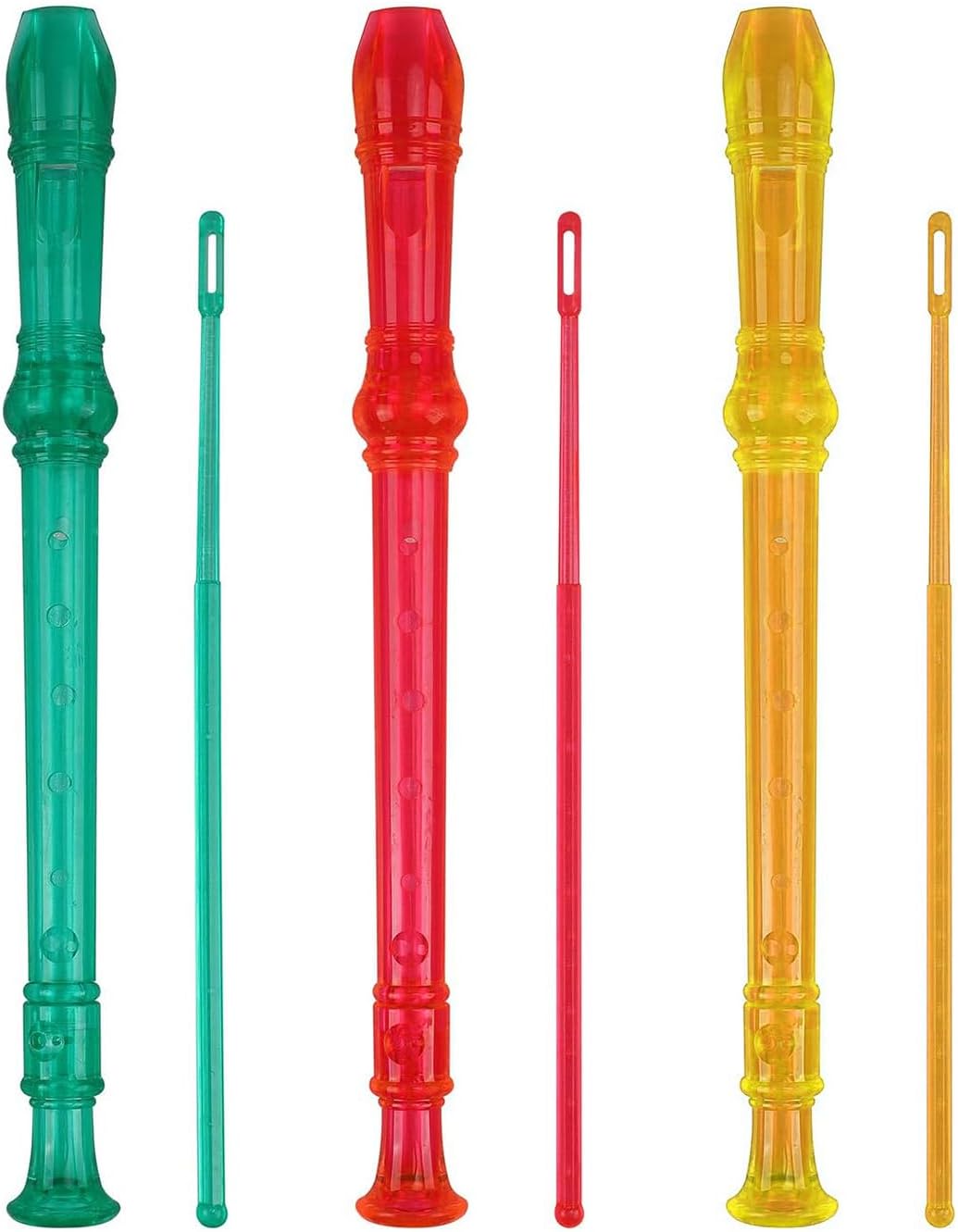 Amazon.com: Soprano Recorder Descant Flauta Recorder 8 Hole ABS ...