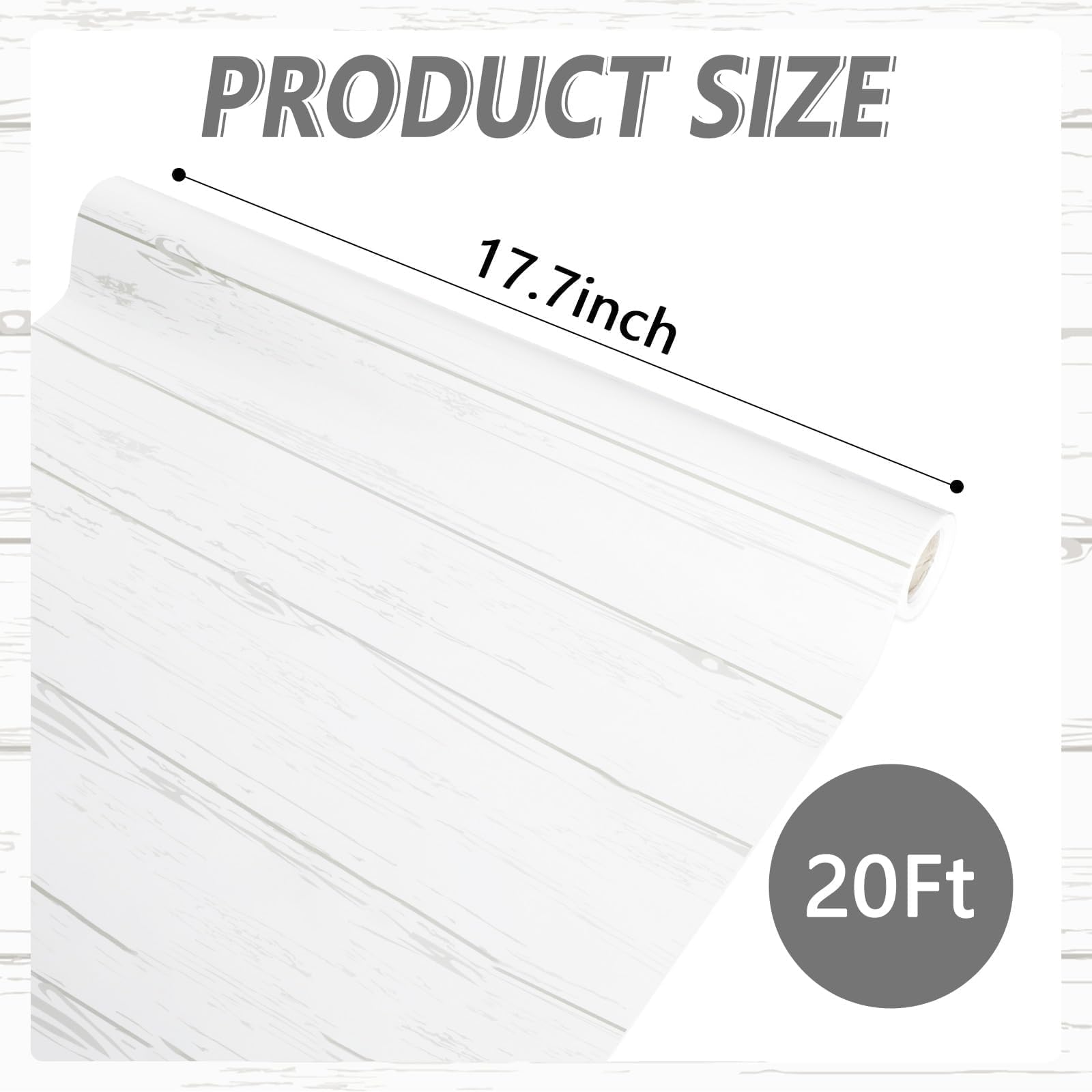 Snapklik.com : Rustic Bulletin Board Paper Roll White Wood Bulletin ...