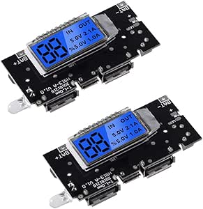 Amazon.com: 2 Pack 18650 Battery Charger Protection Module, MELIFE ...