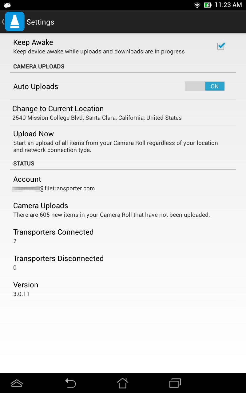 Transporter - App on Amazon Appstore