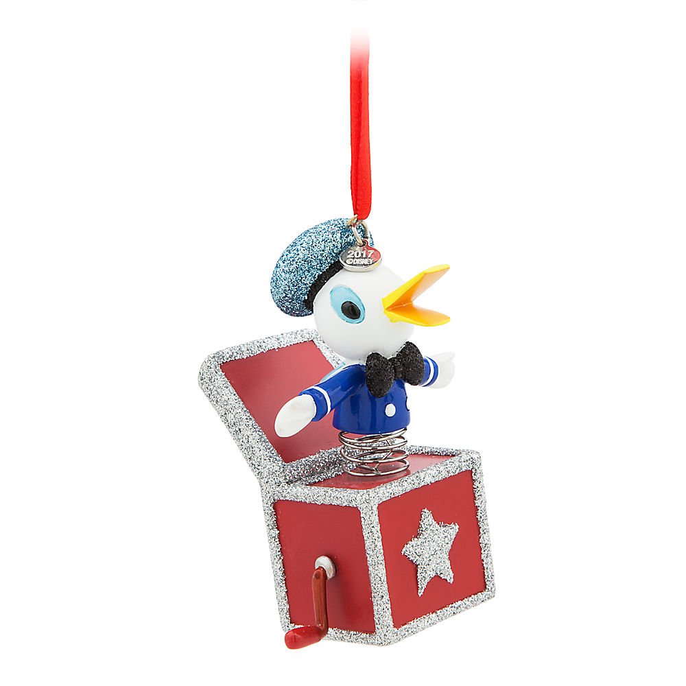 Amazon.com: Disney Donald Duck Sketchbook Ornament - Vintage Toy Series ...