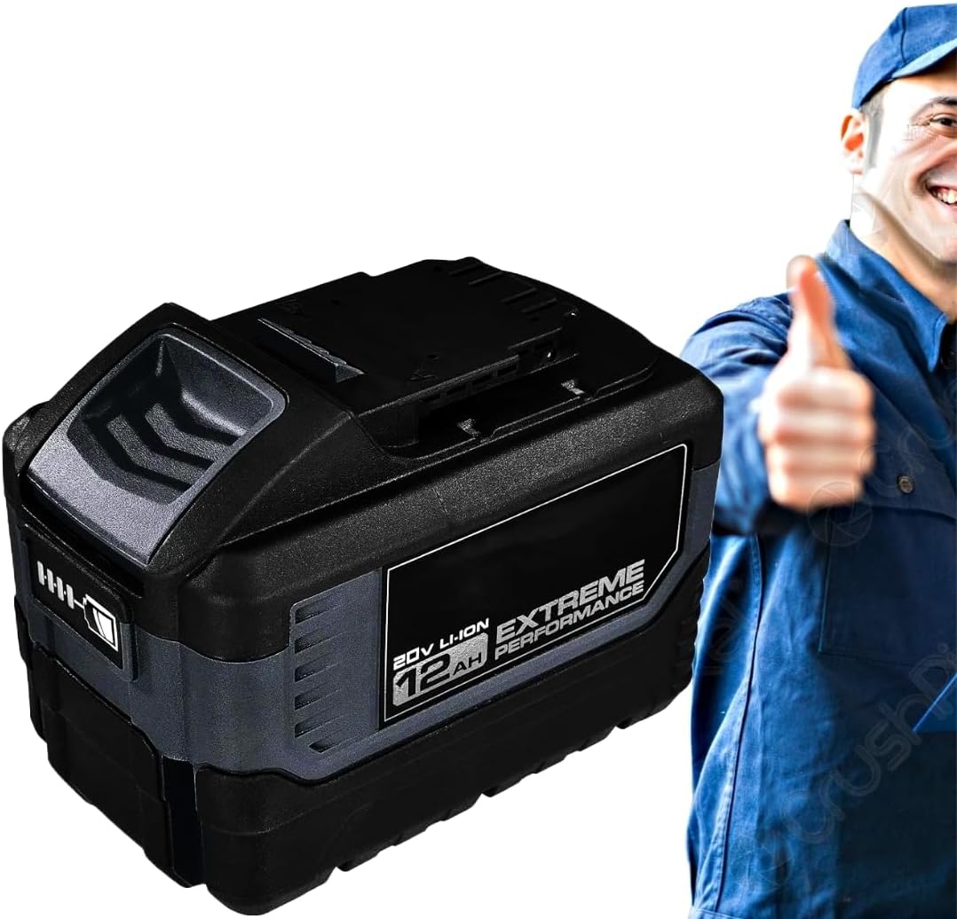 Amazon.com: Hercules 20V 12.0 Ah Extreme Performance Lithium-Ion ...