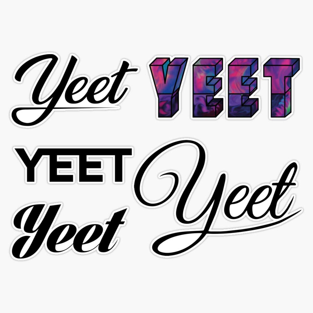 Amazon.com - Yeet Stickerpack Vinyl Waterproof Sticker Decal Car Laptop ...