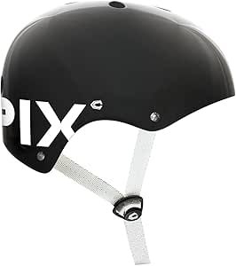 Amazon.com : Capix 2011 Skate Opener Helmet (Black Gloss, Small/Medium ...