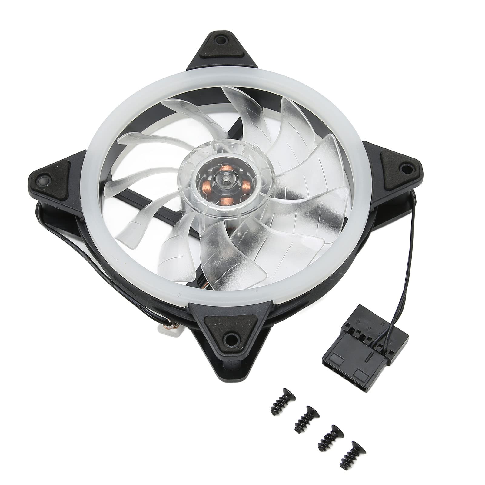 Buy RGB Fans, PC Case Fans 2 Way Installation Adjustable RGB Effect for ...