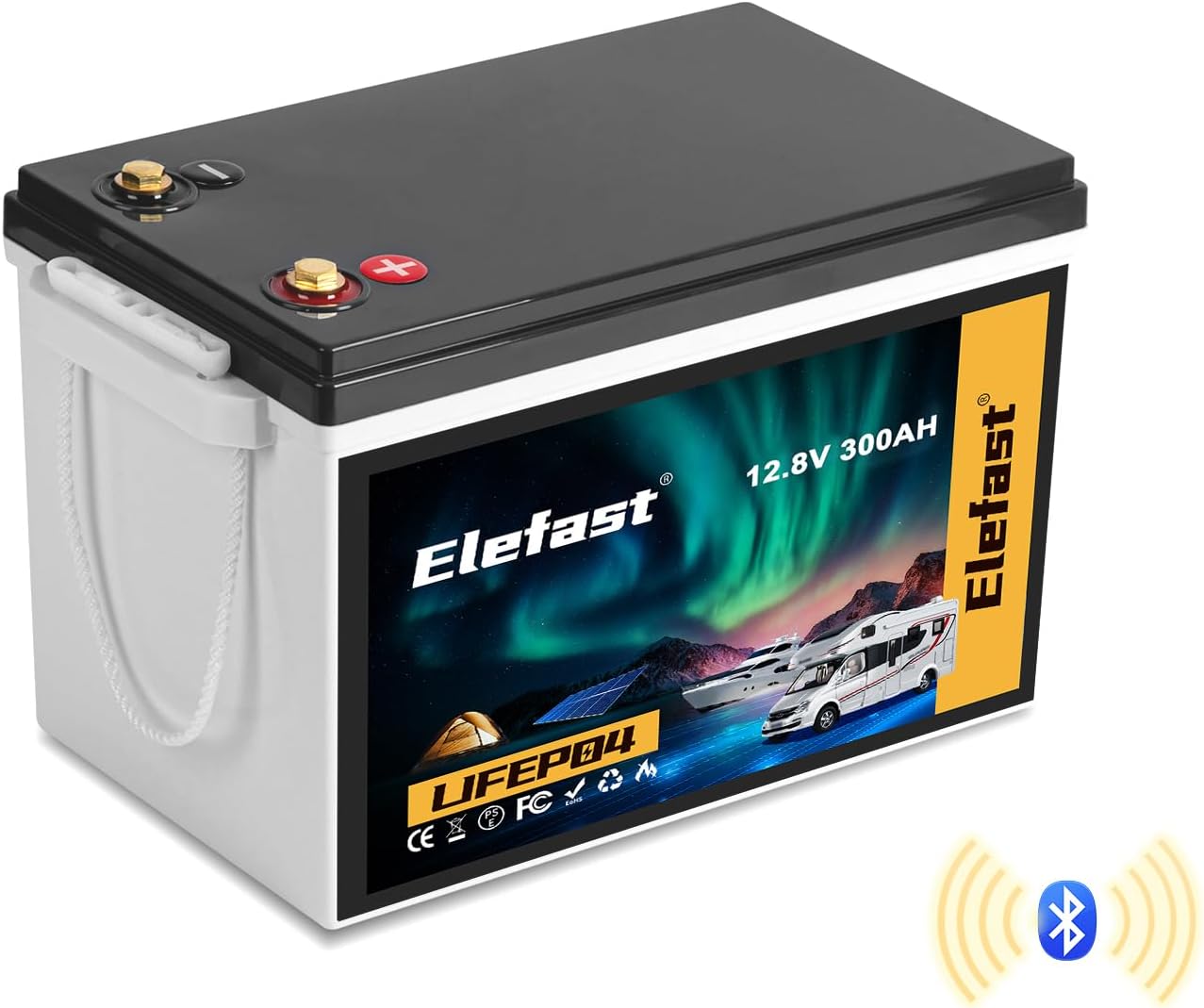 Amazon.com: JITA 12V 100Ah Lithium Battery,20000 Deep Cycle Battery,12 ...