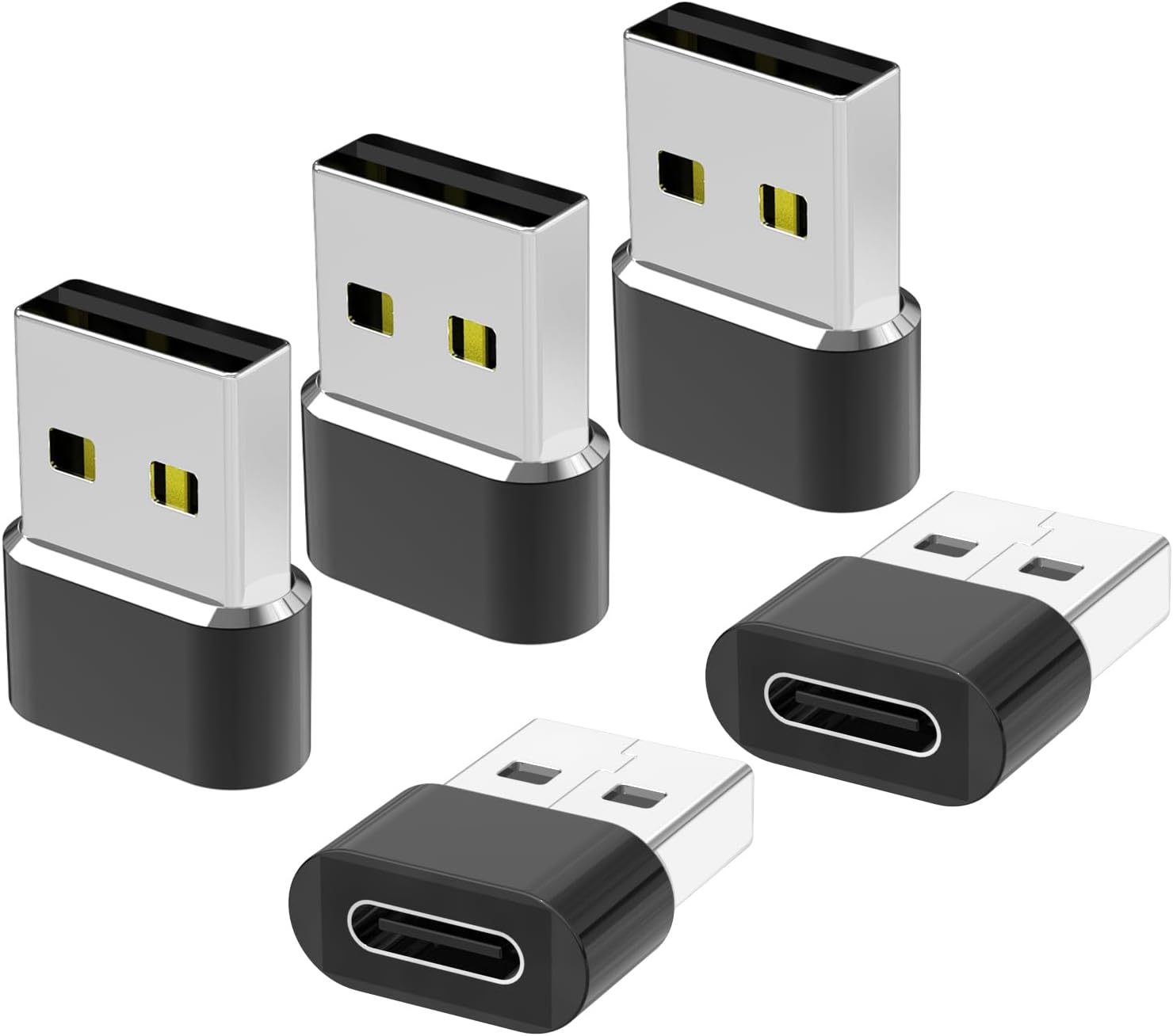 Amazon.com: USB to USB C Adapter for iPhone 17 Charger 5Pack,USBC ...