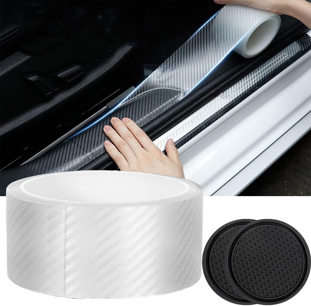 Car Door Entry Edge Guard Paint Protection Film, Bumper and Door Sill ...
