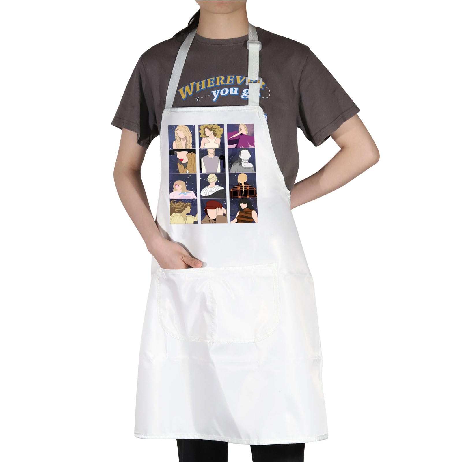 Snapklik.com : BWWKTOP Singer Album Kitchen Apron Singer Fans Inspired ...