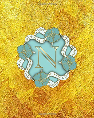 Buy Monogram Initial N Notebook Book Online at Low Prices in India ...