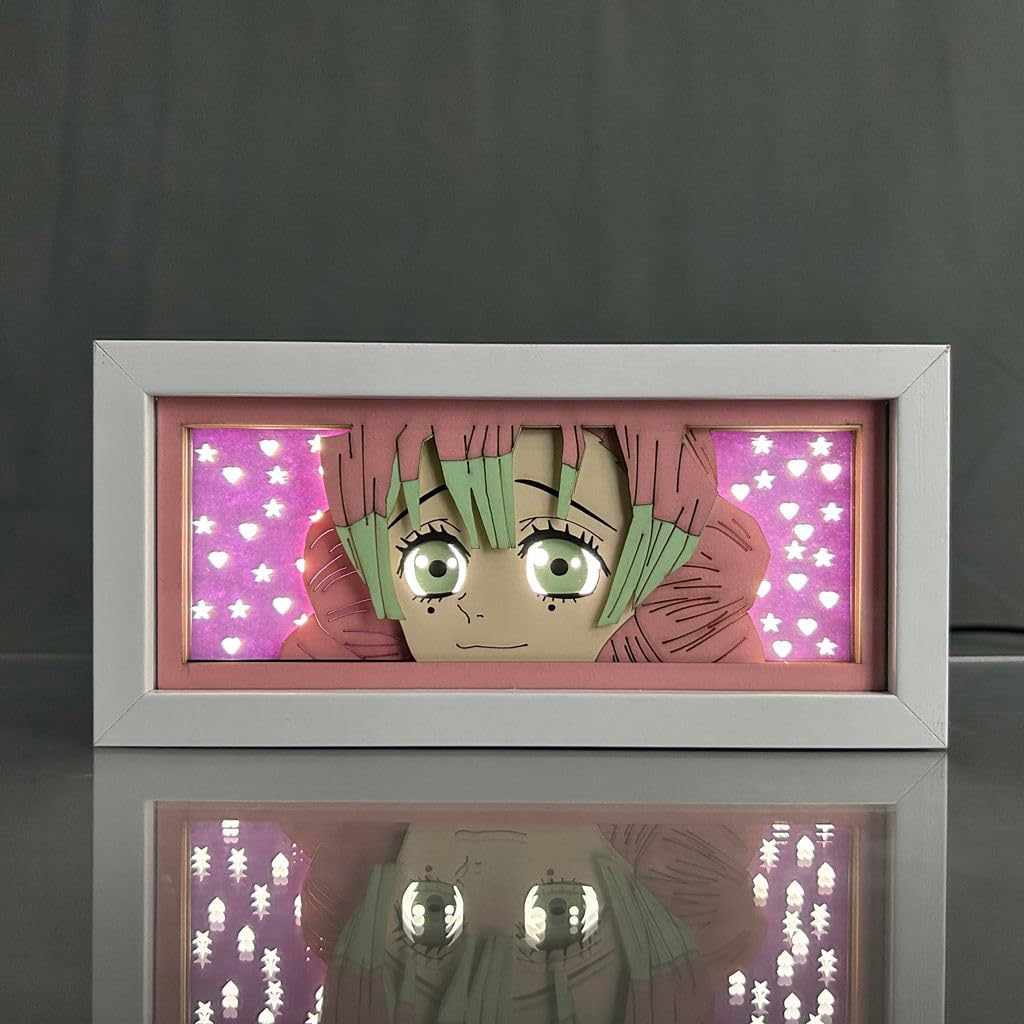 Hongjieya Anime Lamp Kanroji Mitsuri Figure for Bedroom Decor Night ...