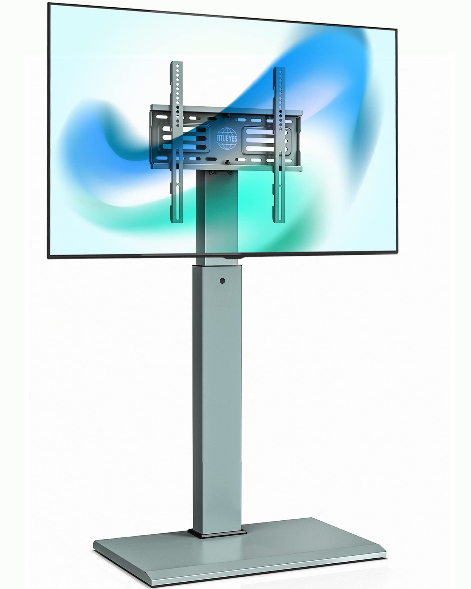 FITUEYES Iron Base Universal Floor TV Stand with Swivel Mount Space ...