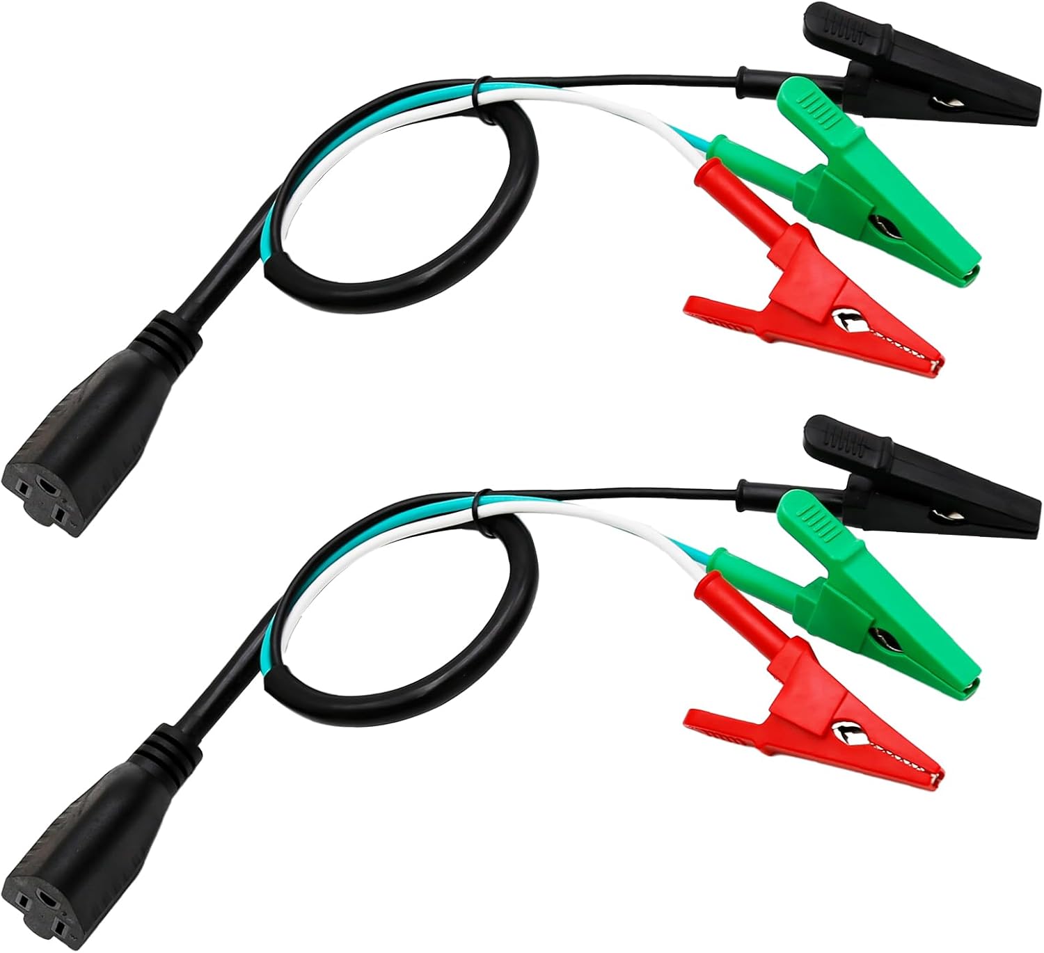 Amazon.com: 2-Pack HVAC Adaptor Cord, Three-Core American Crocodile ...