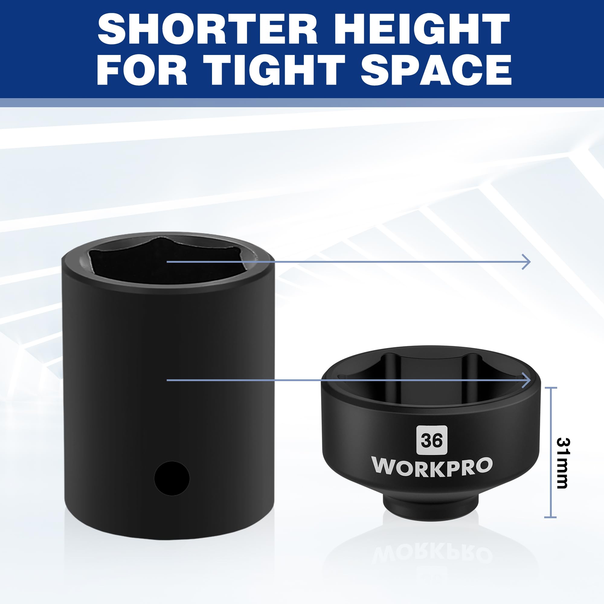 Snapklik.com : 6-Piece Oil Filter Socket Wrench, Oil Filter Removal ...